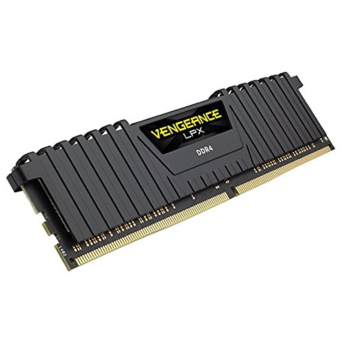 Corsair Vengeance LPX 64GB (4x16GB) DDR4 4000MHz C18 Desktop Memory (High Performance Overclocking, Pure Aluminum Heatspreader, Custom Performance PCB) Black