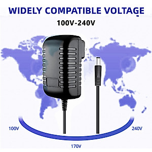 Digipartspower AC DC Adapter for Canon P23-DH III V II P11-DH P23-DHV Calculator Power Supply Cord Cable PS Charger Mains PSU