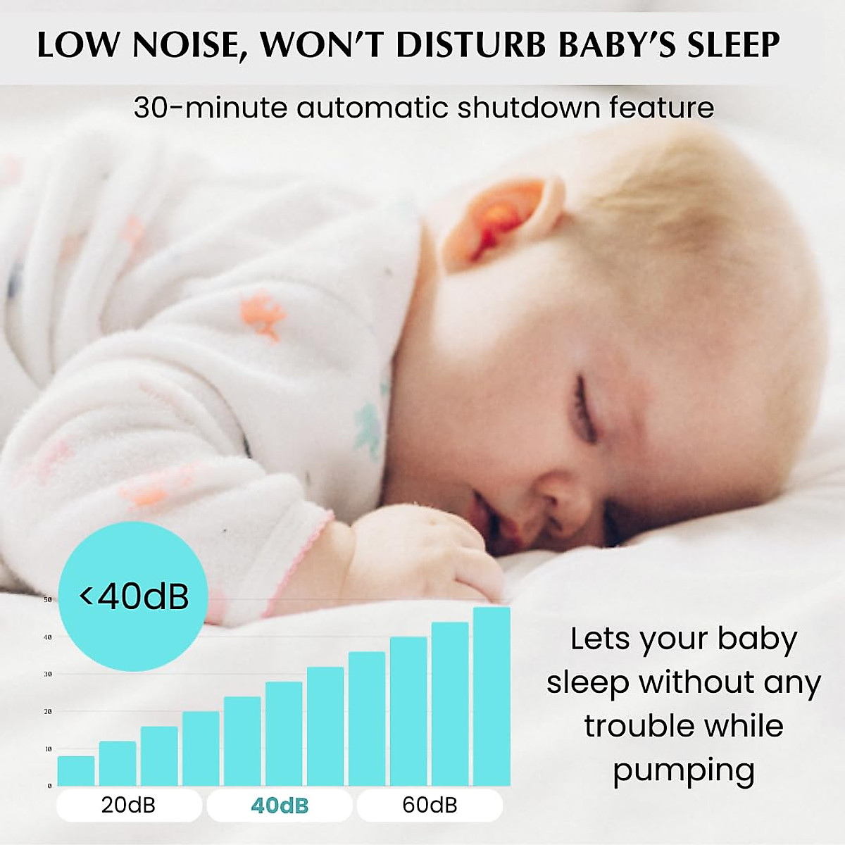 Yuemi Wearable Electric Breast Pump Hands Free, 2 Modes, 9 Levels | 24mm Flange, 2 Pack Milk Extraction Breast Pump for Effortless Pumping