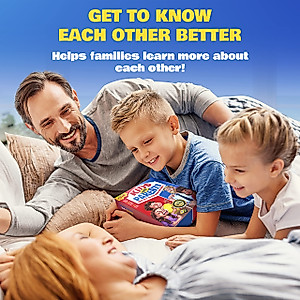 Kids VS Parents - Family Game for Kids 4-12 | Games for Family Game Night | Kids Card Games with 200 Conversation Starter Cards for 10-90 Minutes Play Time