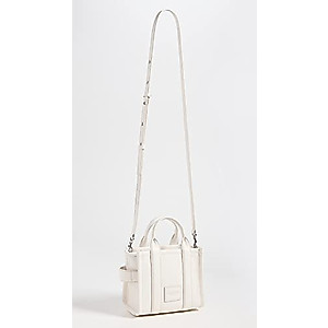 Marc Jacobs Women's The Micro Tote, Cotton/Silver, One Size