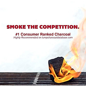 Rockwood, Lump Charcoal 100% Missouri Hardwood, 160 Ounce