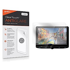 BoxWave Screen Protector Compatible with Kenwood DMX1057XR - ClearTouch Anti-Glare (2-Pack), Anti-Fingerprint Matte Film Skin for Kenwood DMX1057XR, Kenwood DMX1057XR, DMX1037S