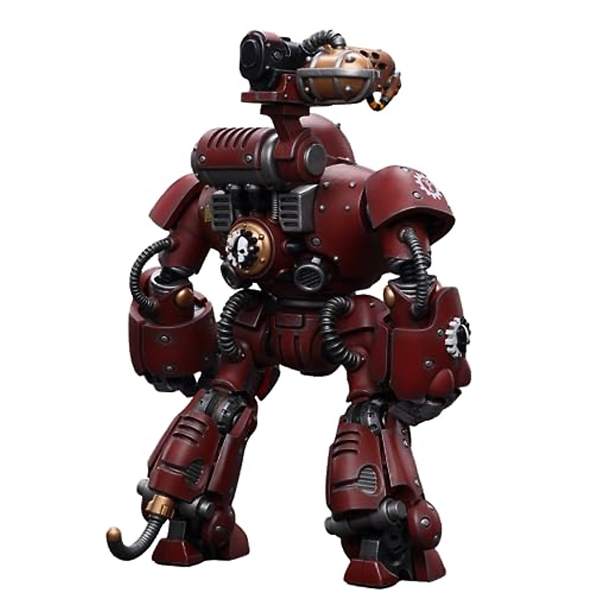 HiPlay JoyToy Warhammer 40K Collectible Figure: Adeptus Mechanicus Kastelan Robot with Incendine Combustor 1:18 Scale Action Figures (JT7738)