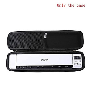 Kaladior Hard Carrying Travel Case for Brother DS-640 / DS-740D / DS-940DW Compact Mobile Document Scanner