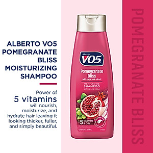 Vo5 Sh Herbal Esc Pom & G Size 12.5z Vo5 Shampoo Herbal Escapes Pomegranate & Grapeseed 12.5z
