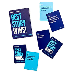 DSS Games Best Story Wins [A Party Game] of Juicy Conversation Starters. True Stories Only