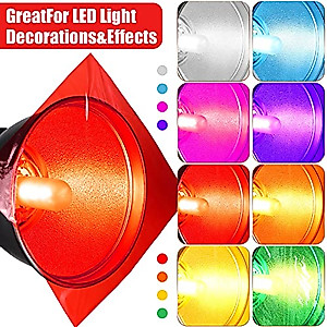 Outus 104 Pieces Cello Sheets Cellophane Wraps for DIY Arts Crafts Decoration (8 x 8 Inches)