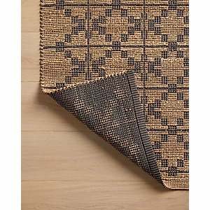 Loloi Chris Loves Julia x Judy Natural/Graphite 5'-0" x 7'-6" Area Rug