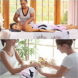 yuboo Lash Blanket Golden Girl - Get Well Gifts for Women Super Soft Eyelash Throw Blanket for Lash Bed/Couch Sofa Esthetician Gifts Lightweight Blanket 50"x 60"