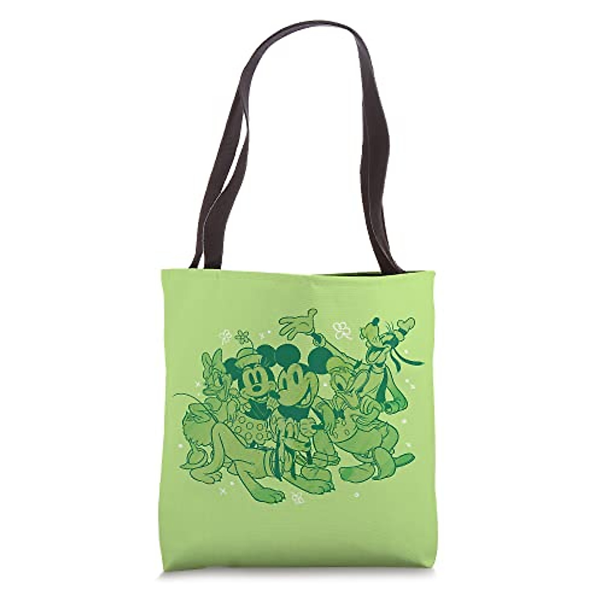 Disney Mickey and Friends Green St. Patrick’s Day Green Tote Bag