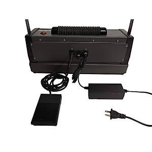 CFS Products - BetterBind Coil-It - Coil-Binding Machine with Electric Coil Inserter - Manual Binding Punch - Up to 20 Pages - 4:1 Pitch - for Personal, Home, School or Business Binding