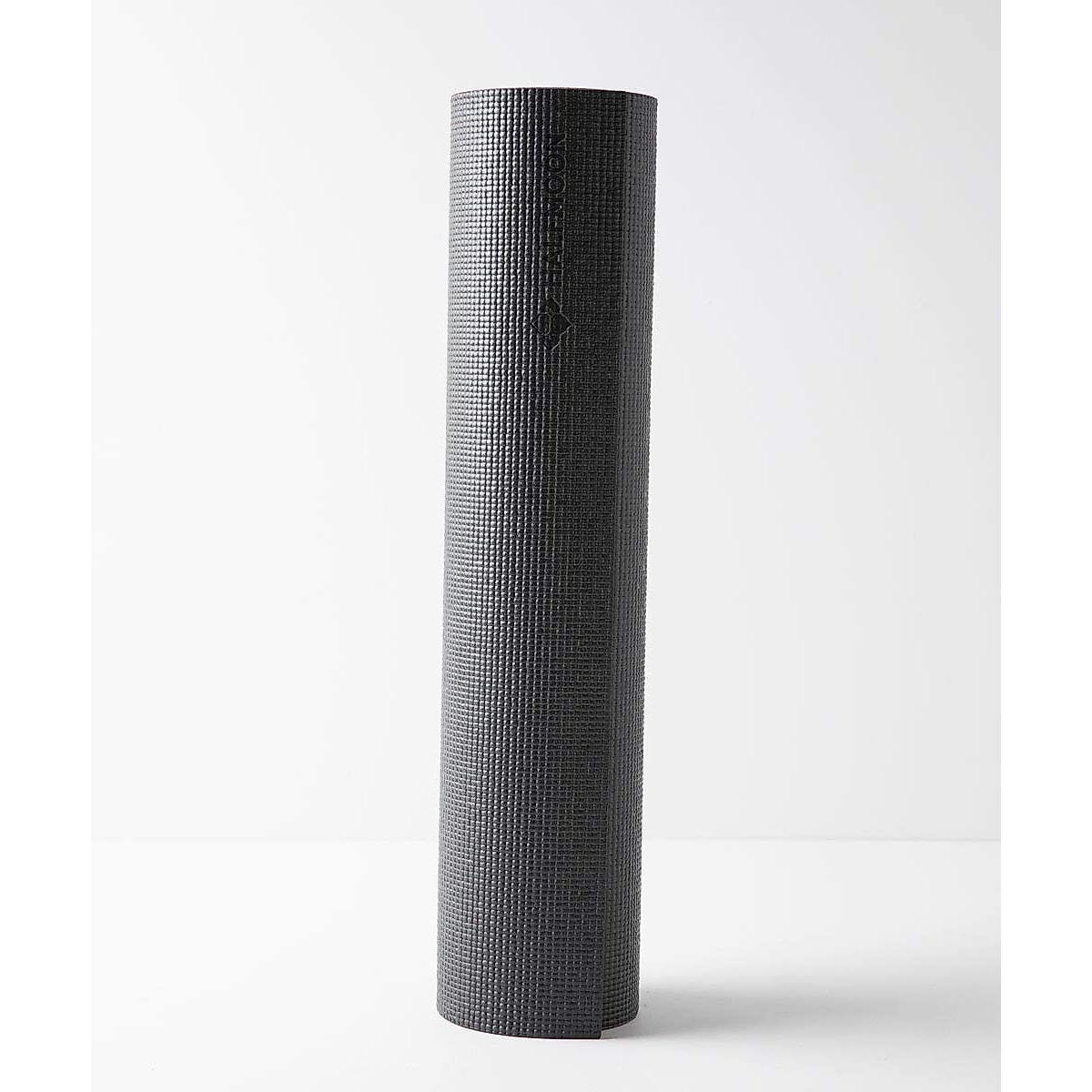 Halfmoon Essential Studio 4mm Yoga Mat: Latex Free Moderate Grip Lightweight and Durable - for Yoga, Pilates, Workout and Floor Exercises, 72" (Charcoal)