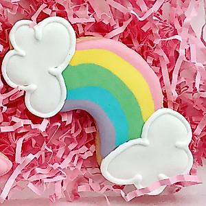 Rainbow Cookie Cutter 4" Made in USA by Ann Clark