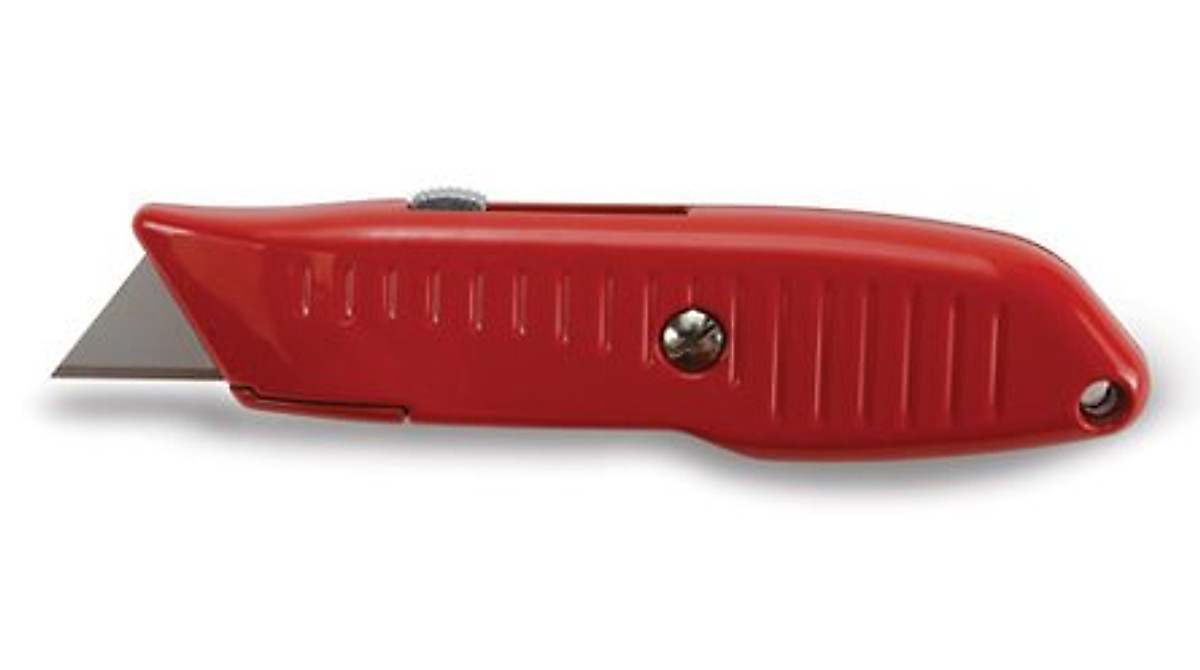 Lutz 30582#82 Safety Nose Retractable Blade Utility Knife - Red (82-RD ...