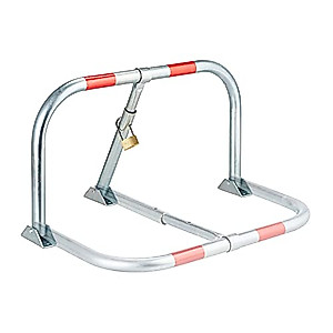 QQBAIHUO Parking Lock Folding Parking Barrier Removable Parking Space Lock Manual Parking Blocke Suitable for Family Parking Spaces, Parking Lots Parking Bracket