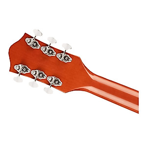 Gretsch G5420T Electromatic Classic Hollow Body 6-String Single-Cut Electric Guitar with Bigsby, Laurel Fingerboard, and Set-Neck Maple Neck (Right-Hand, Orange Stain)