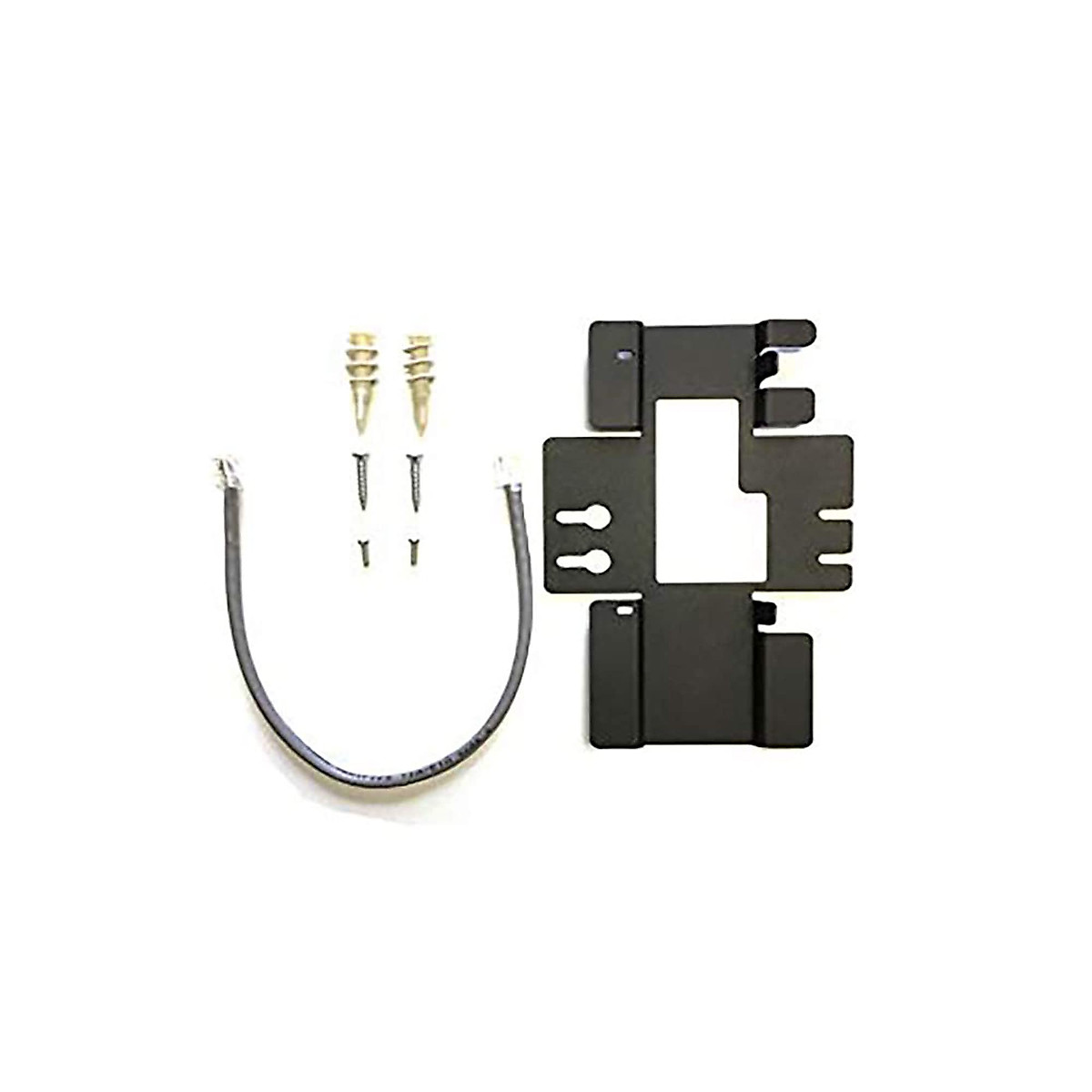 GSDT Telephone Wall Mount Kit for Cisco 8800 Series Phones| Support Cisco 8841 8851 8861 IP Phones, Corded Wall Phones for Homes Offices Schools with Black Patch Cord