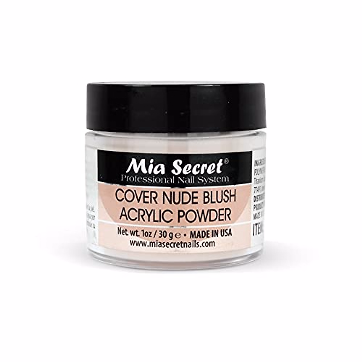 Mia Secret Cover Nude Blush Acrylic Powder 1oz