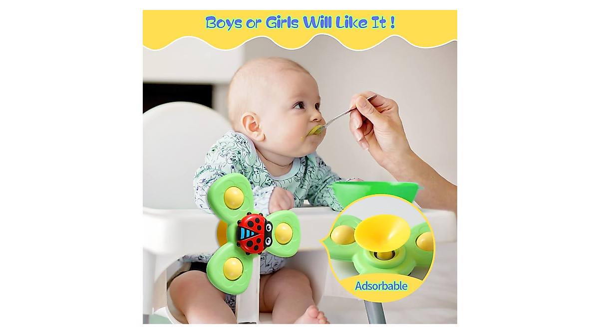Suction Cup Spinner Toys for Toddlers - Fun & Engaging
