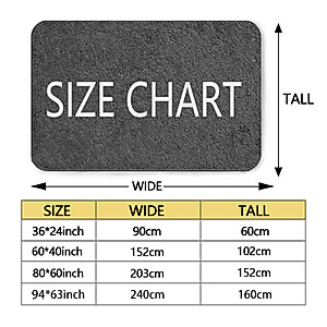 merlenuit Sunflower Rug for Bedroom and Living Room - Sunflower Area Rug - 80x60 inches