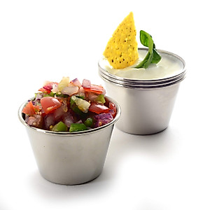 Norpro Stainless Steel Sauce Cups, Set of 4