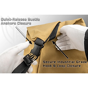 Xtreme Sight Line ~ AQUA RT Large Water-Proof Faraday Backpack / Small LITE Faraday Bag Combo ~ Tracking/Hacking Defense ~ STONE