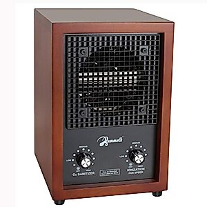 Ion and Ozone Generator Air Purifier, Ionizer & Deodorizer adjustable up to 3,500 SqFt - Ideal for Dust, Pollen, Pets & Smoke Smell by Mammoth