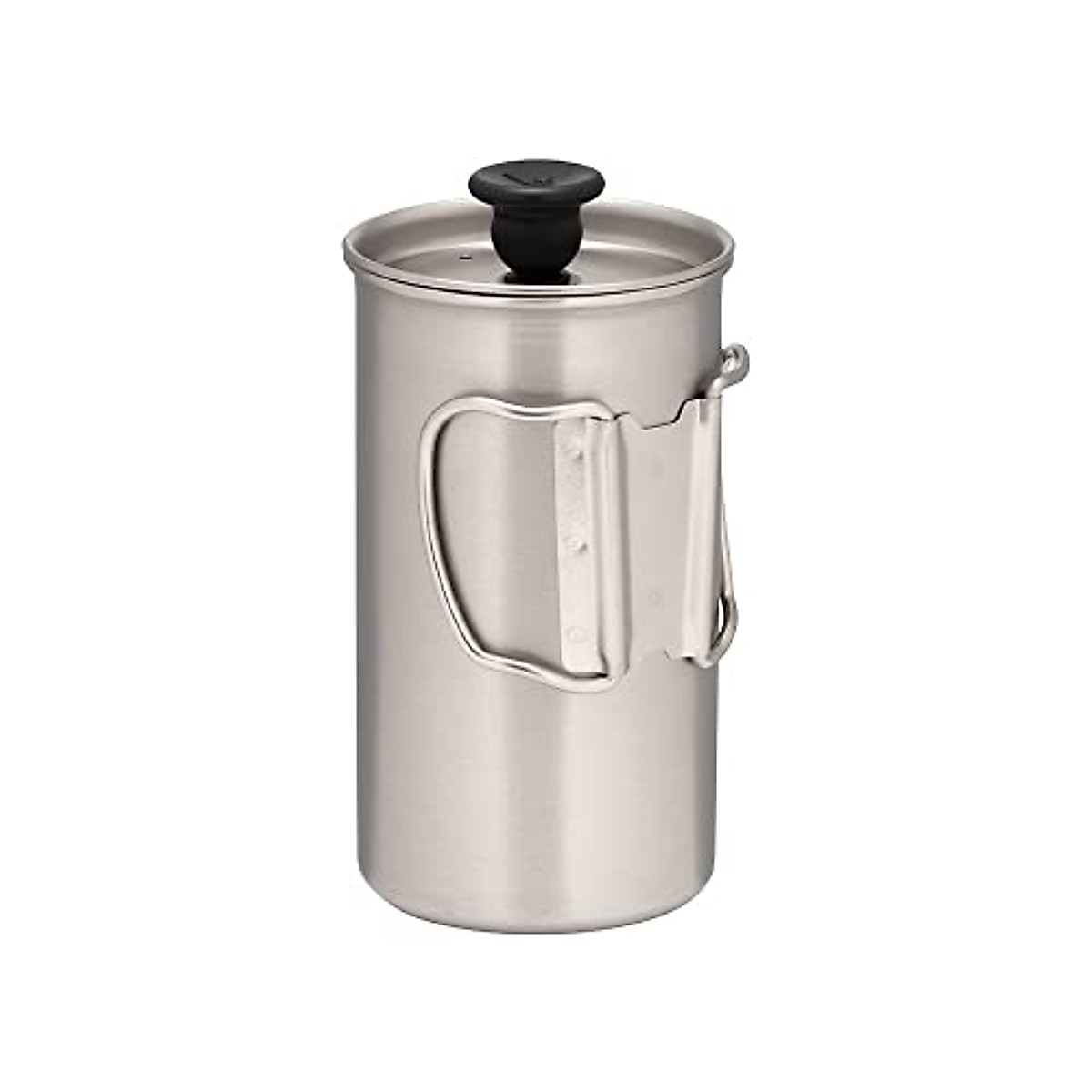 Snow Peak Titanium French Press - Ultralight Coffee Maker for Camping, Backpacking & Hiking - Camping Cookware Essential for Coffee Anywhere