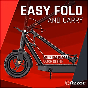 Razor C45 Electric Scooter – Up to 19.9 MPH with Cruise Control, Up to 23 Miles of Range, Foldable and Portable, Bluetooth Wireless Tech Enabled to Connect to Razor E Rides App [Amazon Exclusive]