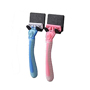 Razor Hook Storage with Adhesive, Shower, Waterproof, Strong Shower Shaver, Hook, Caddy, Bathroom, Kitchen, Wall, Organizer