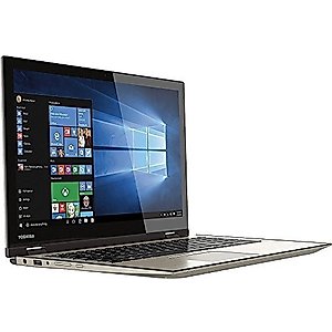 High Performance Toshiba Satellite Truelife 15.6" P55W FHD(1920x1080) Convertible 2-in-1 TouchScreen Laptop, Intel i7-6500U, 8GB RAM, 1TB HDD, Windows 10