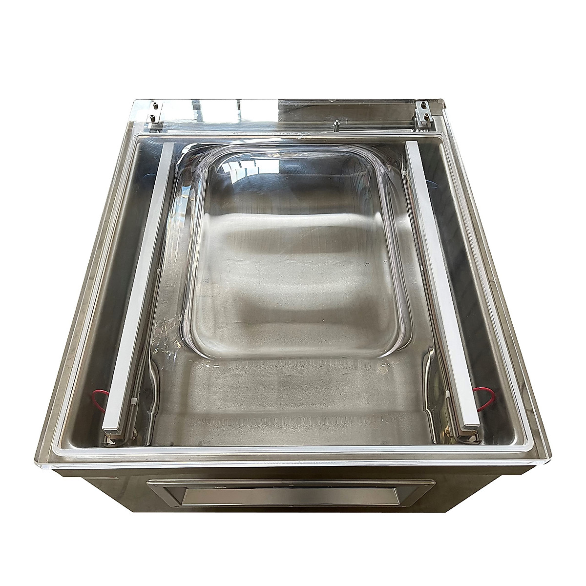 TECHTONGDA Vacuum Sealer Packaging Machine Stainless Steel for Fruits Vegetables DZ500 Single Chamber Sealing Length 20inch