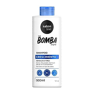 Salon Line - Linha SOS Bomba (Crescimento) - Shampoo 500 ML - (SOS Bomb (Growth) - Shampoo 16.90 Fl Oz)