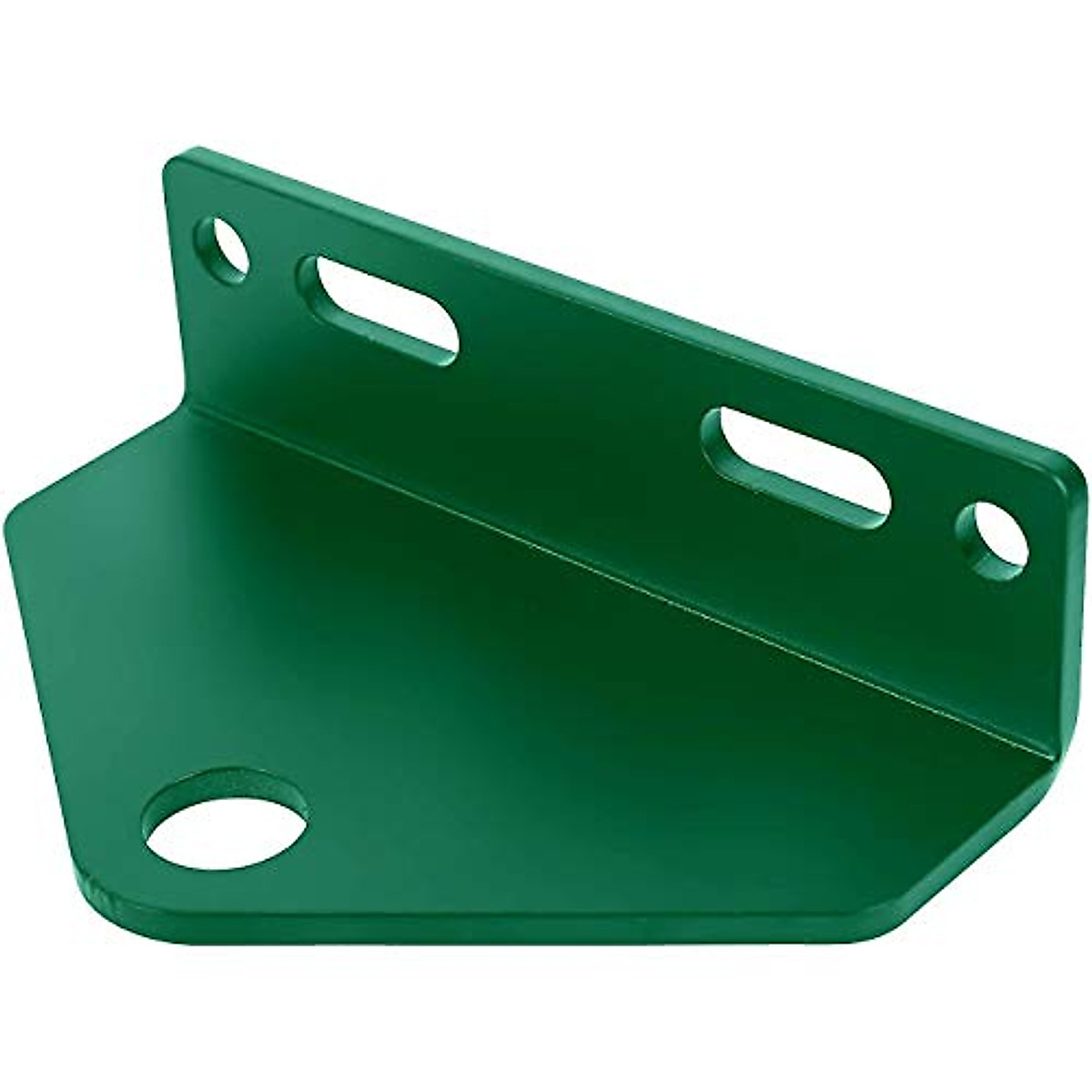 Universal Zero Turn Lawn Mower Trailer Hitch 5 Inch Heavy Duty Steel - Including Installation Hardware (Green)