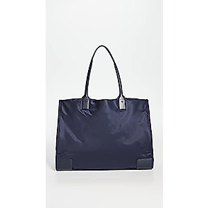 Tory Burch Women's Ella Tote, Tory Navy, Blue, One Size