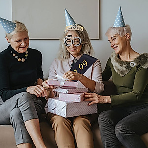 KYZCROTW 60th Birthday Gift for Women, 60th Birthday Tiara, Sash and Glasses Set for 60 Years Old Birthday Party Decoration and Supplies Suit Women & Mom & Grandmother