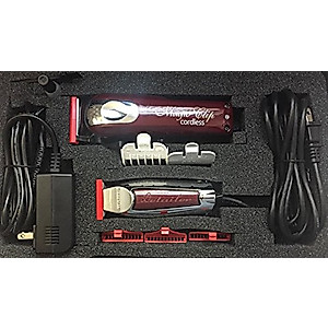 Skywin Portable Clipper Case for Oster Classic 76, Philips Norelco, Wahl - Durable Carrying Case to Protect and Store Equipment