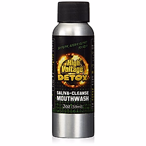 High Voltage Saliva Cleanse Detox Mouthwash - 2 oz.