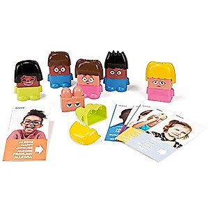 Miniland Educational MLE32350 Emotiblocks (Pack of 18),9.25x2.36x9.65 inch