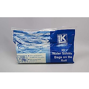 26 x 33" .8 Mil Dissolvable Water Soluble Laundry Bags (100 Bags) - Elkay Plastics WSB2633