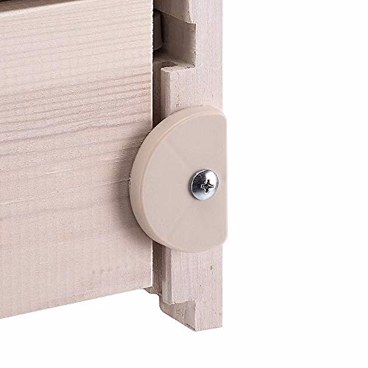 Ferplast HAMSTERVILLE Hamster Habitat Cage, Sturdy Wooden Structure, Black