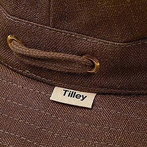 Tilley TH5 Hemp Hat, Mocha, 7.875