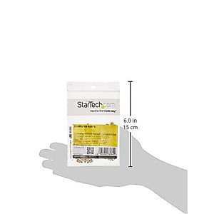 StarTech.com Metal Jackscrew Standoffs #6-32 - Jackscrew standoff - 0.2 in (pack of 50) , TAA (SCREWNUTM)