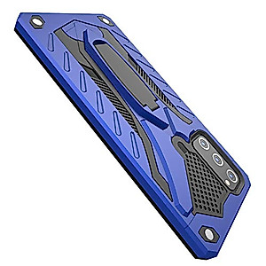 Kitoo Designed for Samsung Galaxy S20 FE Case with Kickstand 5G, Military Grade 12ft. Drop Tested - Blue