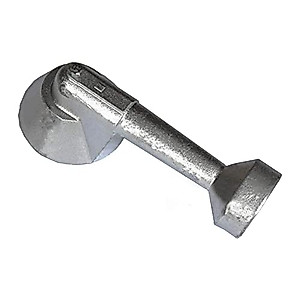 Hongso High Pressure Cast Iron Burner Replacement for Round Bayou Classic Cooker Frames (CBBG10N)