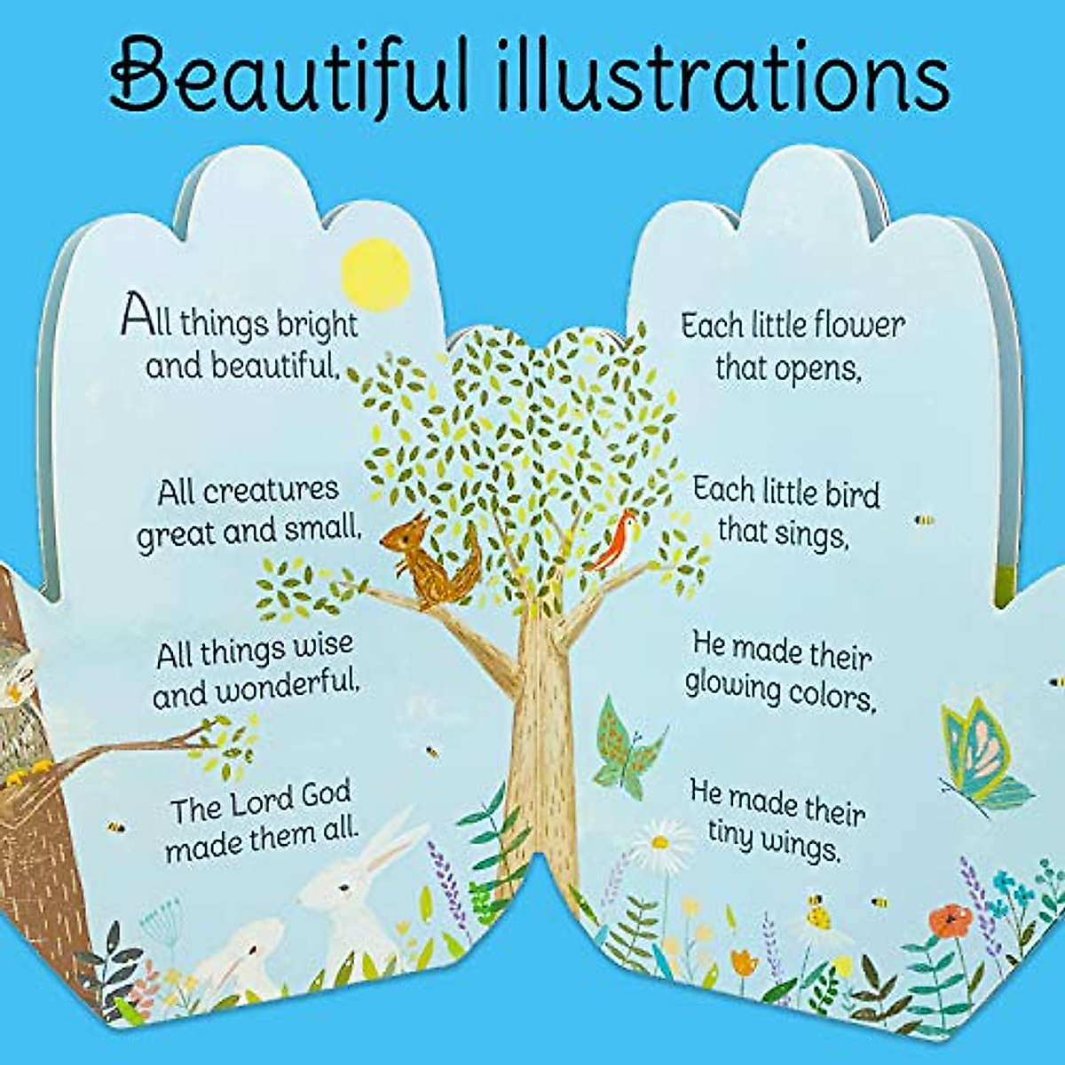 Jesus Loves Me Praying Hands Board Book - Gift for Easter, Christmas, Communions, Birthdays, and more! (Little Sunbeams)