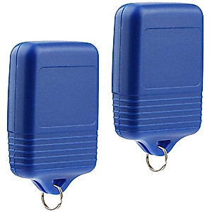 Key Fob Keyless Entry Remote fits Ford, Lincoln, Mercury, Mazda Mustang (Blue), Set of 2