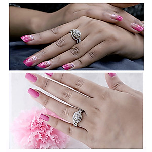 Dazzlingrock Collection 1.00 Carat (Ctw) Round Lab Grown White Diamond Criss Cross Style Engagement Ring Set for Her in 18K Yellow Gold Size 5.5