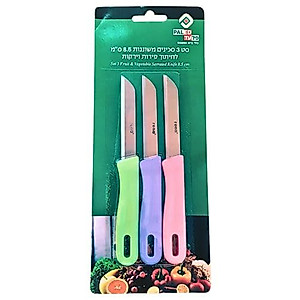 Rena Germany 3 Piece Set of Fruit/Vegetable Kitchen Knives